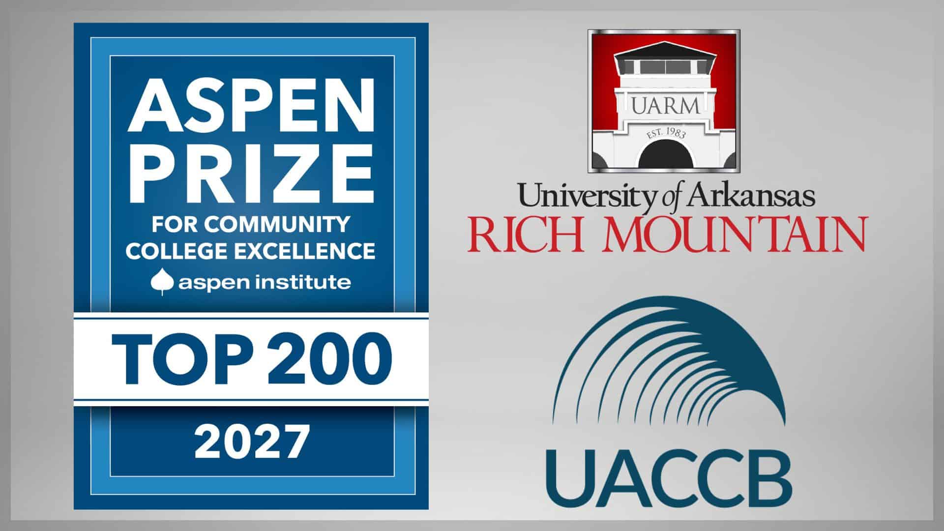 Two UA System Colleges Among Nation’s Top 200 Eligible for Aspen Prize ...