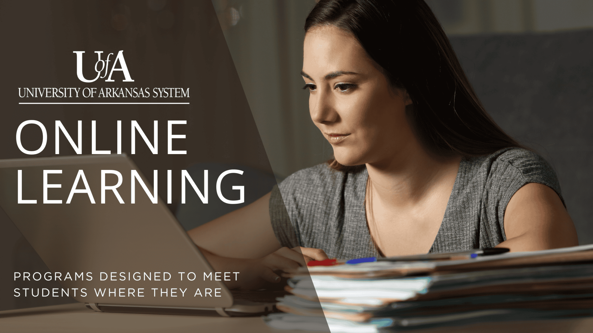 Online Learning Across the University of Arkansas System - University ...